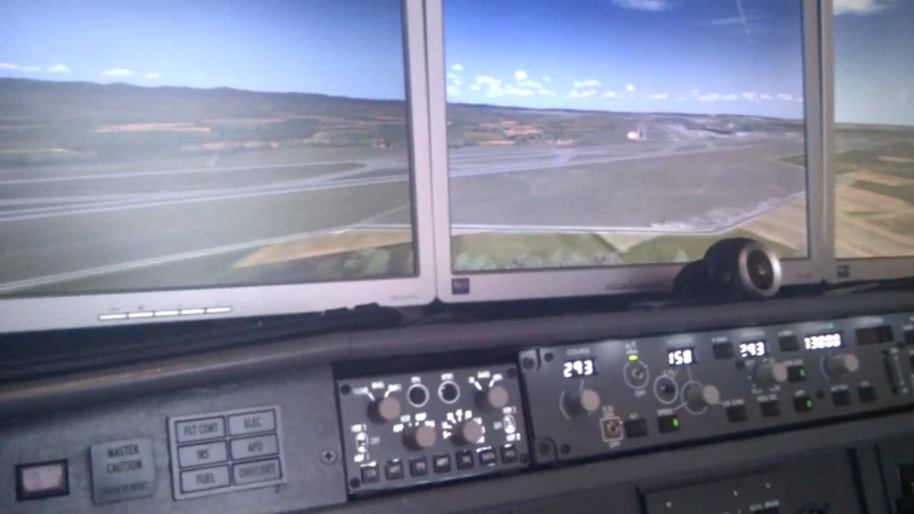 Outer & Middle Marker Demo @LOWW ILS RW29 - Homecockpit - YouTube