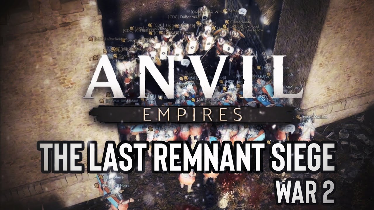 The Last Remnant Siege | Anvil Empires Pre-Alpha - YouTube
