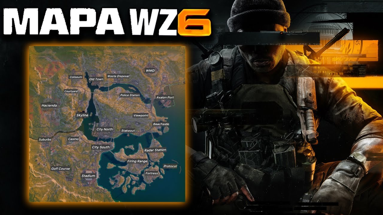 MAPA WARZONE BLACK OPS 6 CALL OF DUTY - YouTube