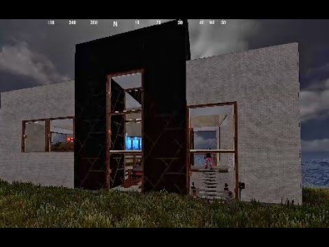 Rust PVE RP Modern Mansion by Lighthouse Base - YouTube