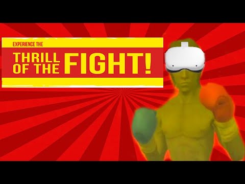 THE REMATCH-Thrill of the fight- VR GAME-VR boxing-Oculus Quest 2 Stand ...
