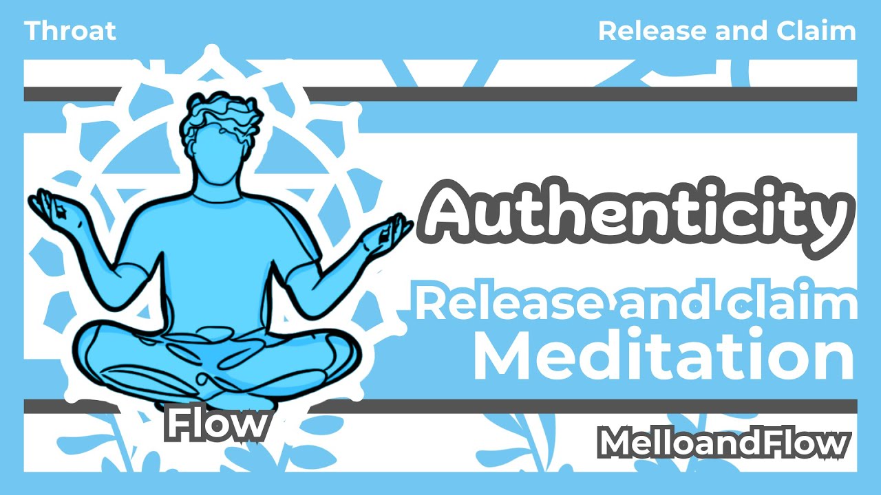 THROAT🩵 | Authenticity | Release and Claim Affirmation Meditation | FLOW - YouTube