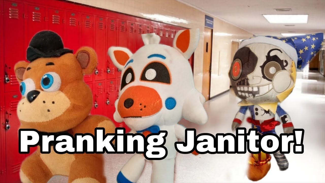 Pranking Janitor! - Episode 3 I The Epic Tails Of The: FNAF SCHOOL ...