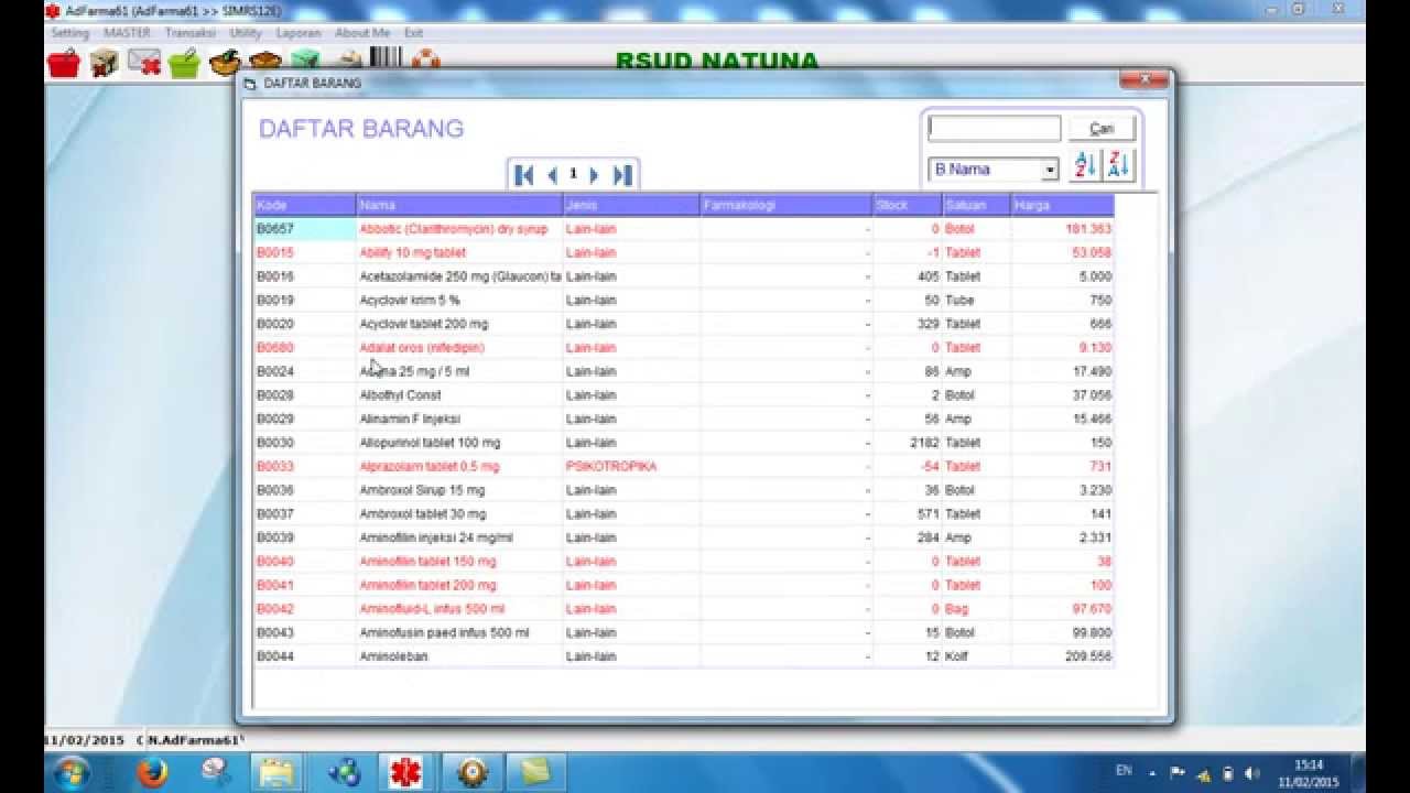 Aplikasi SIMRS - 04 Farmasi - YouTube