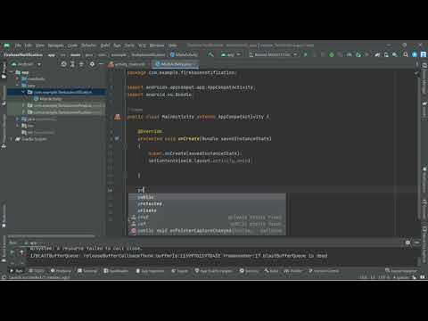 Android Tutorial - How to create notification in Android Studio (Part 1) - YouTube