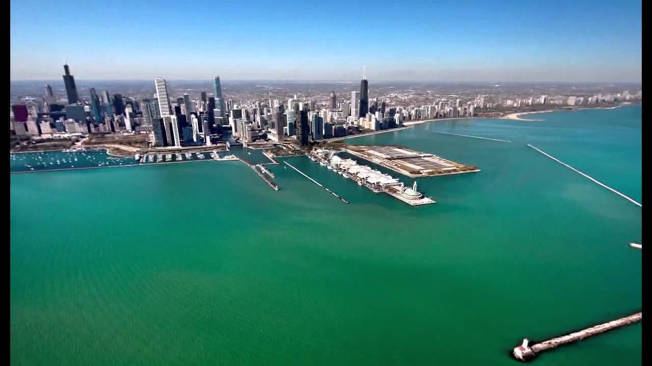 A visit to Lake Point Tower, by air and by land - YouTube