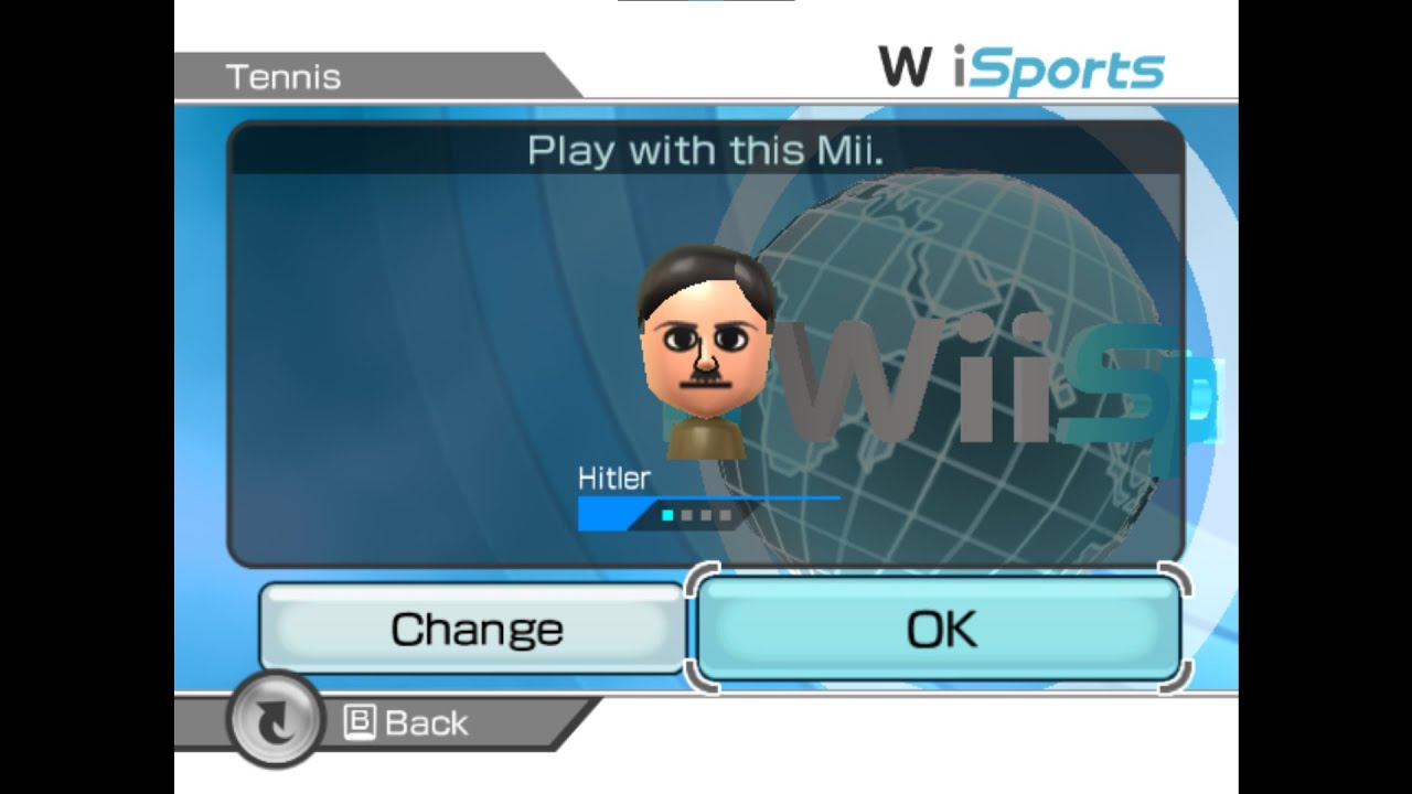 Hitler Plays Wii Sports Tennis #1 - YouTube