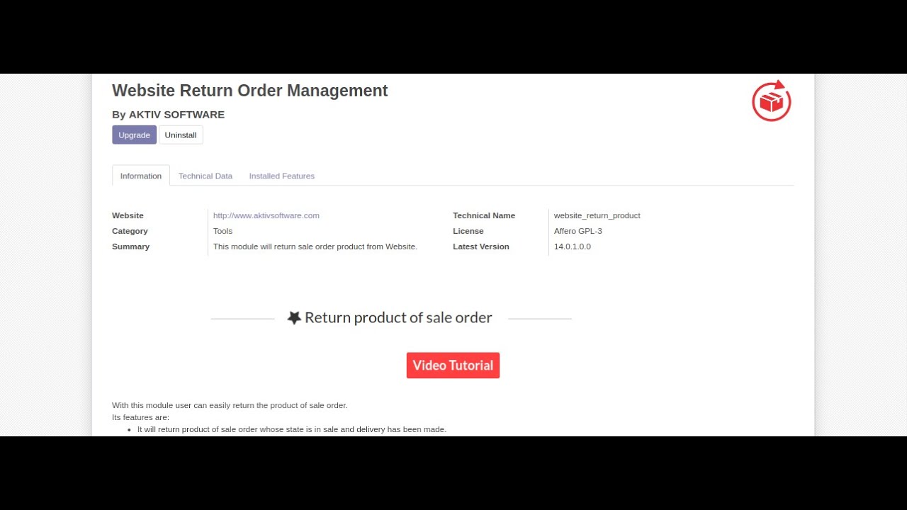 Website Return Order Management - YouTube