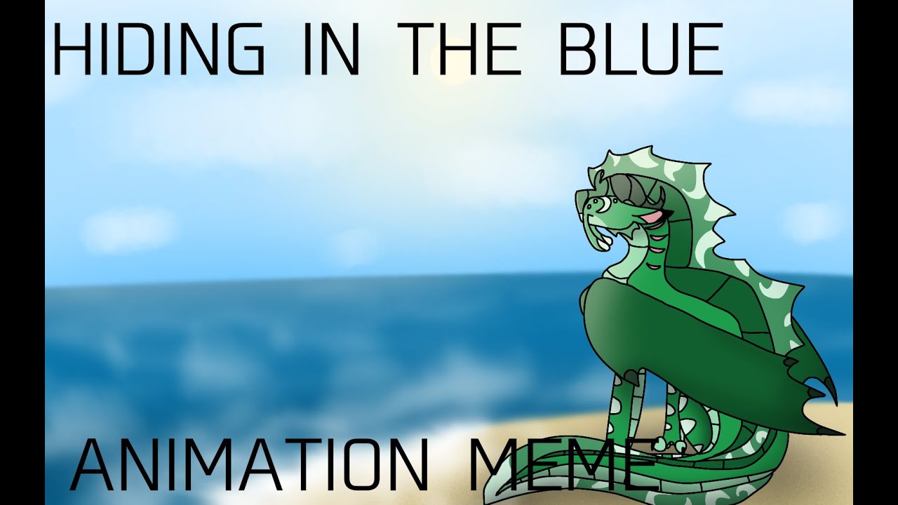 Hiding in the Blue // WoF Animation Meme Ft Turtle - YouTube