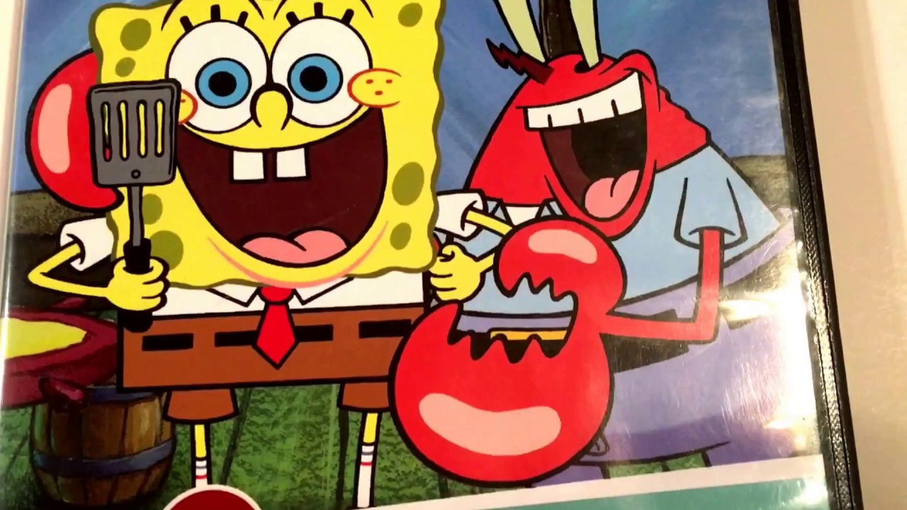 SpongeBob Squarepants * Sponge for Hire * Nick Jr Cartoon * DVD Movie ...