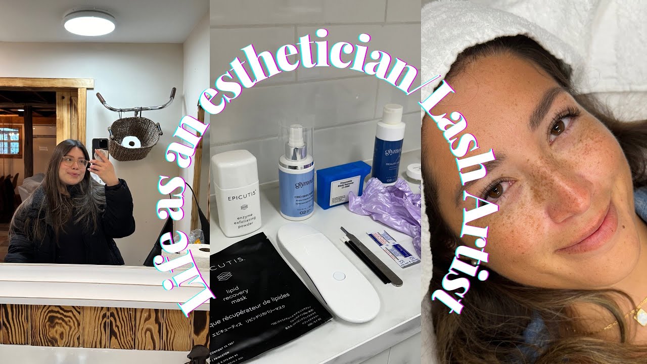 Day in the Life of an Esthetician | Lash Tech, Lash Artist, Skincare ...