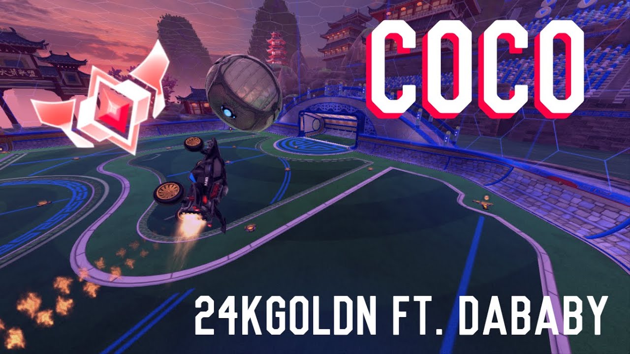 COCO - ROCKET LEAGUE MONTAGE (24kGoldn - COCO ft. DaBaby) - YouTube