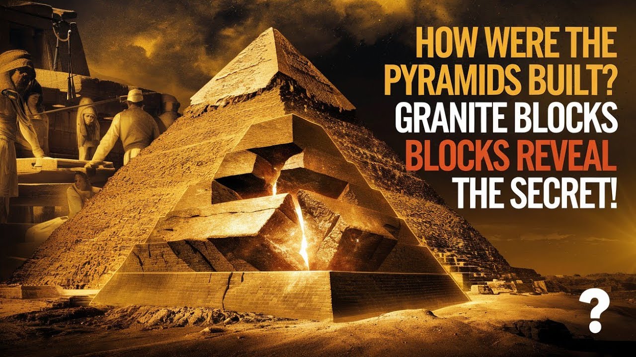How Were the Pyramids Really Built? The Granite Blocks Hold the Clue ...