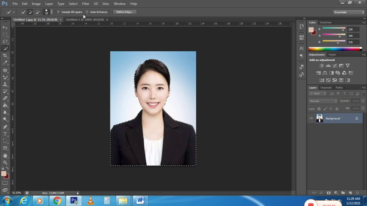How to Create Passport ID and 2x2 1x1 ID in 4R Size - YouTube