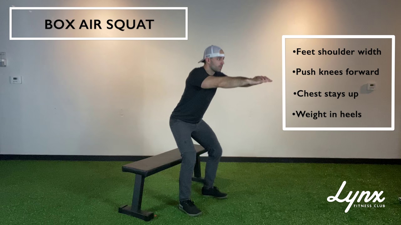 Box Air Squat - YouTube