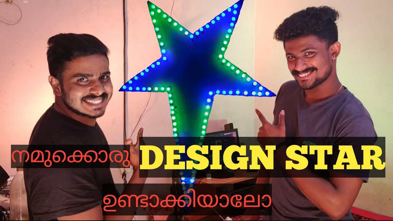 PIXEL LED STAR | How to make a design Star | Home made running Star ...