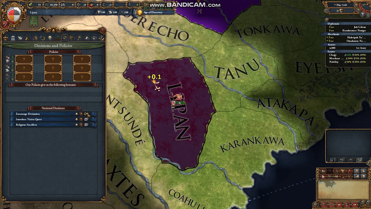 eu4 how to not play native american countries - YouTube