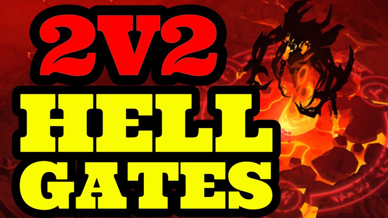 Albion Online 2v2 Team Fight Hellgate Tank Build 11 - YouTube