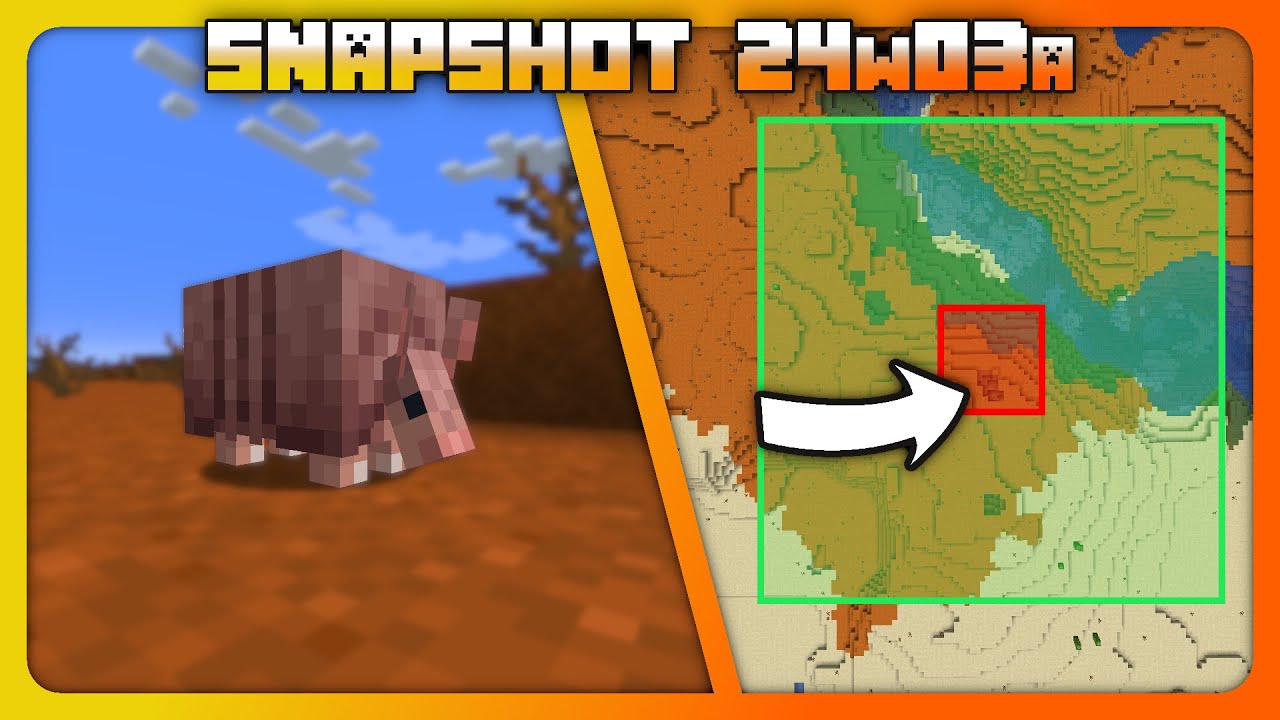 Spawn Chunks KLEINER?! Armadillo & Wolfsrüstung verändert! 🔸 Minecraft ...