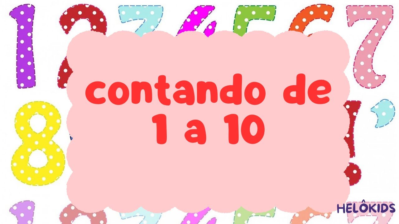Contando de 1 a 10 - YouTube