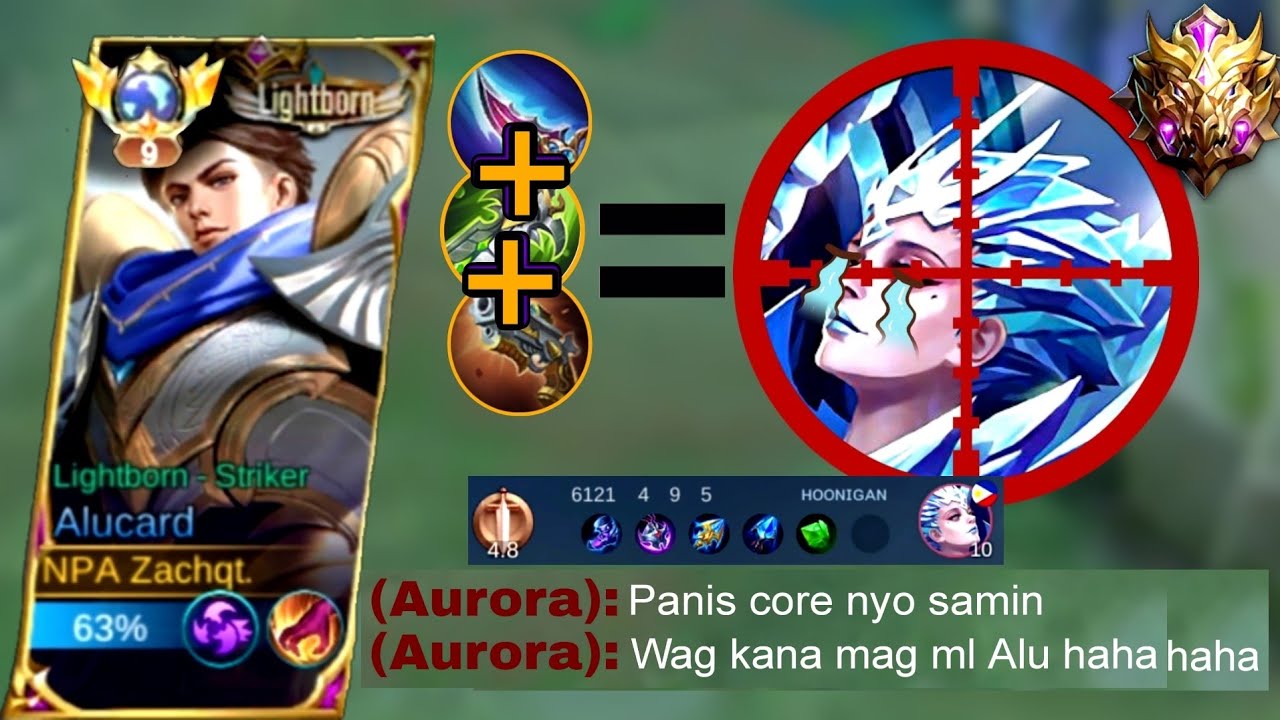 ALUCARD TARGET LOCK ENEMY TRASHTALKER | (ENEMY CRY 🤣) | mlbb - YouTube