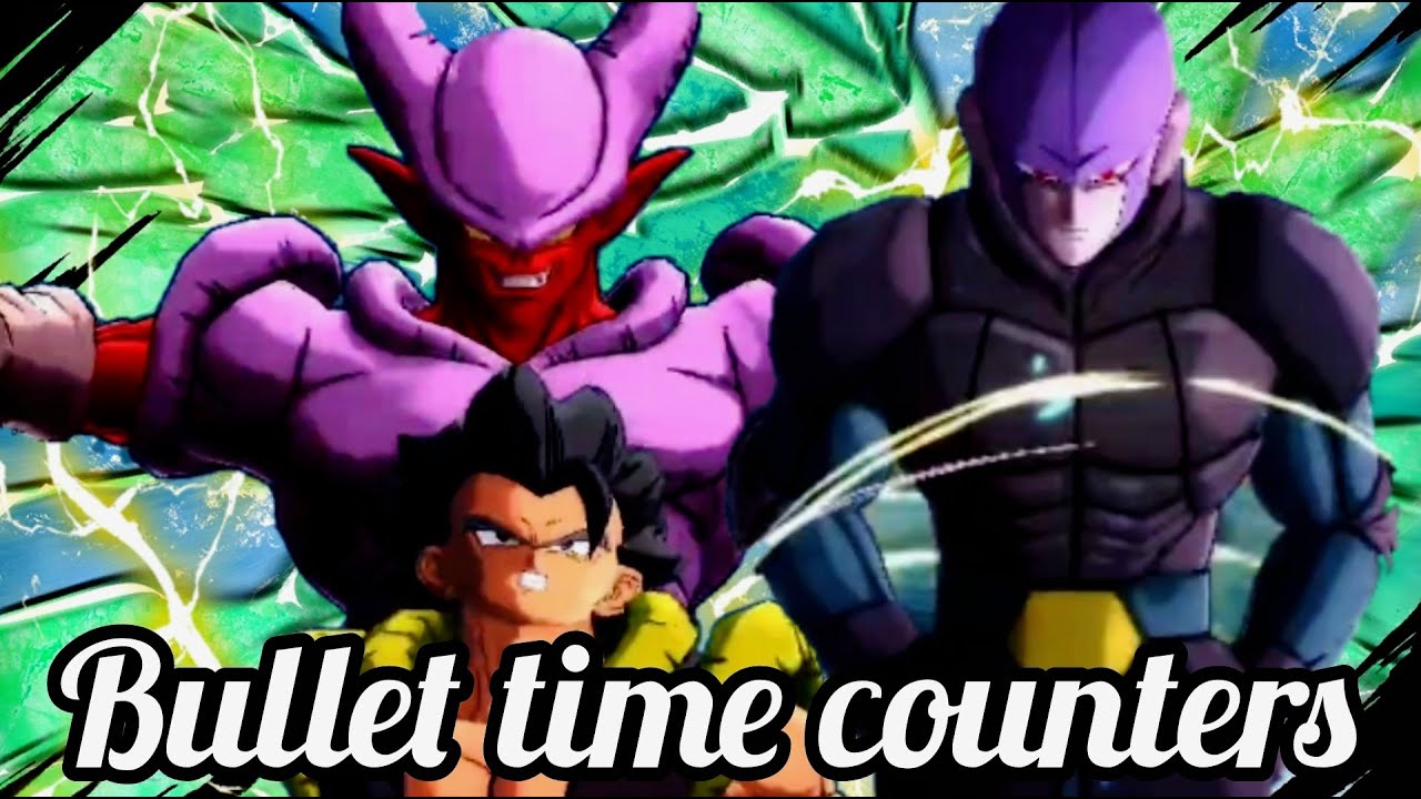 All COUNTERS in BULLET TIME mode 🔥🔥🔥[DRAGON BALL LEGENDS] - YouTube