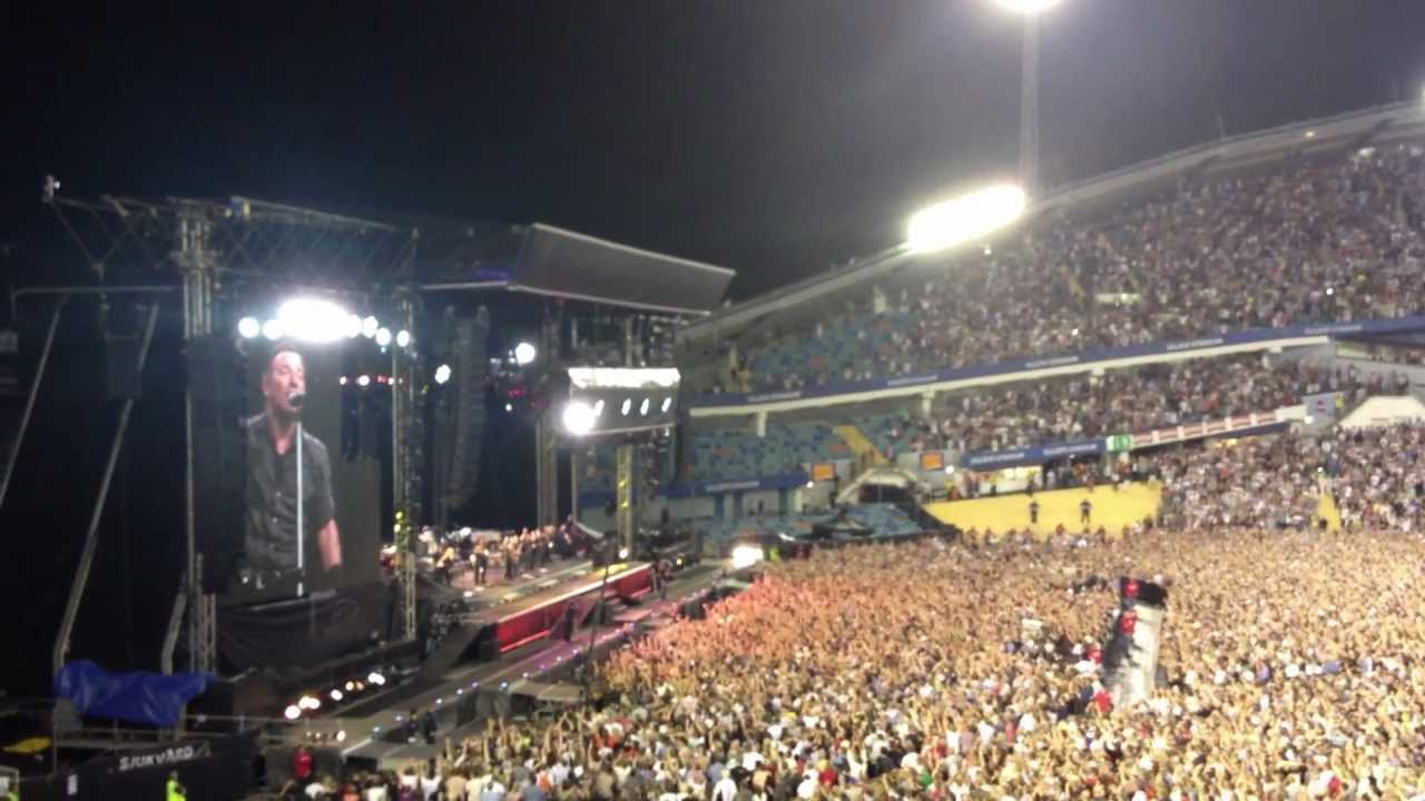 Bruce Springsteen Ullevi 2012 - Final Stadium wrecker, Breaker - YouTube