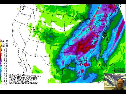 Tuesday 29 Oct 2019 "Heavy rain in the I-95 corridor on Thursday night ...