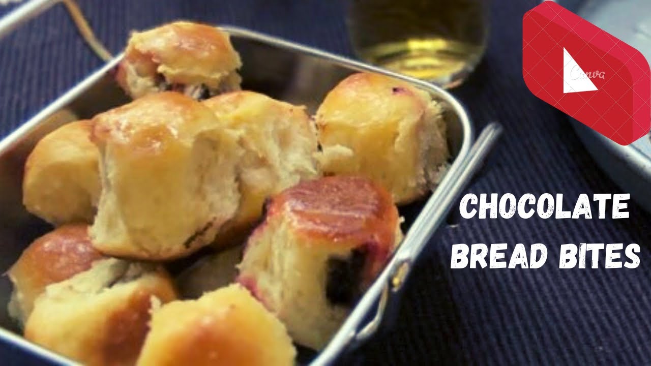 Chocolate Bread Bites | Soft Chocolate Mini Buns | Tea Time & Breakfast ...