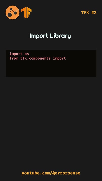 TFX 2 | Ingesting CSV data in TFX Pipeline | #python #mlops #tensorflow #mlpipeline #devops ...