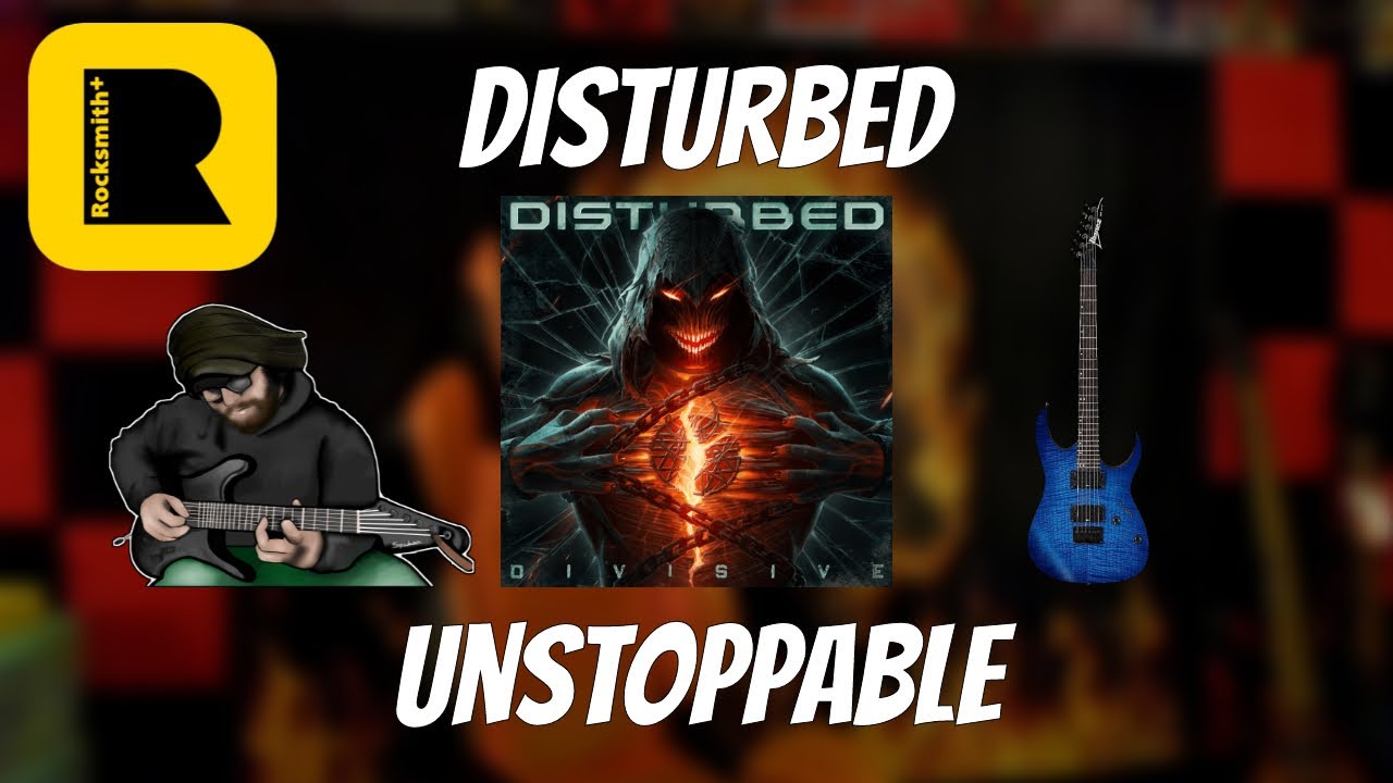 Rocksmith+ - Unstoppable by Disturbed (Lead 96%) - YouTube