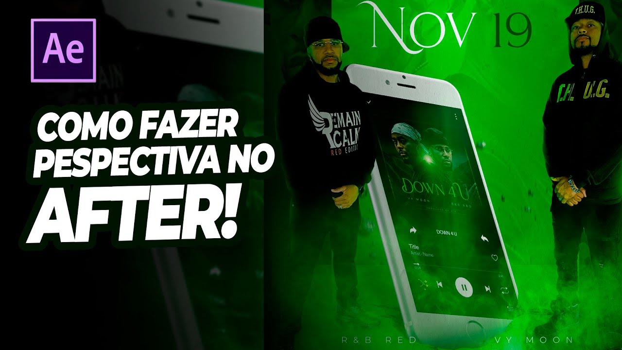 🟣COMO FAZER PERSPECTIVA EM VIDEO NO AFTER EFFECTS - YouTube