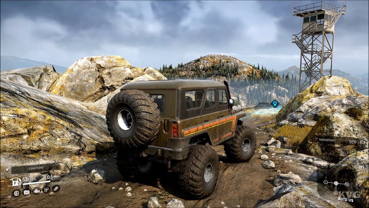 SnowRunner - Black River (Michigan, USA) - Open World Free Roam ...