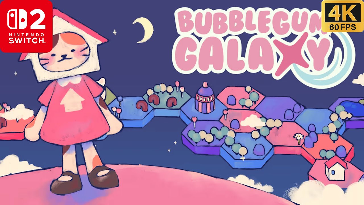 Bubblegum Galaxy Gameplay on Nintendo Switch 2 - 4K Walkthrough (No ...