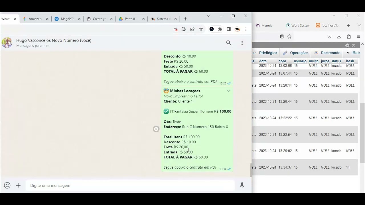 Integrando Sistemas ao Whatsapp - Aula 17 Recuperando o hash - YouTube