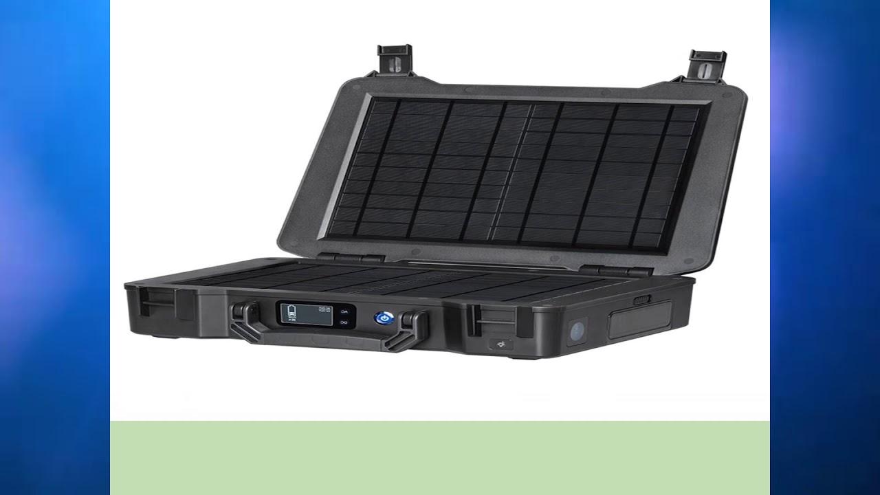 The Renogy KIT FIREFLY 20W All in One Generator kit - YouTube