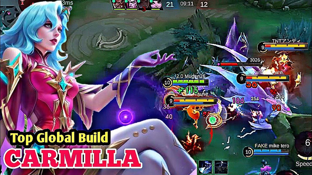Deadly Super Tank Carmilla | Best Build 2024 | Top Global Build - YouTube