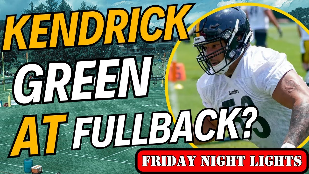 MEET The NEW Pittsburgh Steelers FULLBACK Kendrick Green - YouTube