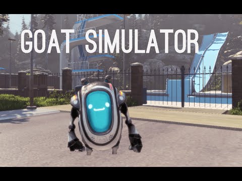 STUPID ROBOT!! - Goat Simulator - YouTube