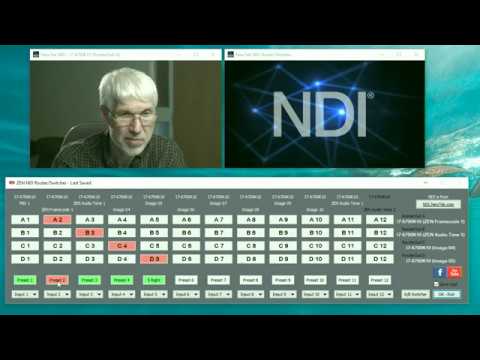 Using the ZEN NDI Matrix Router/Switcher software - Summer 2018 update ...