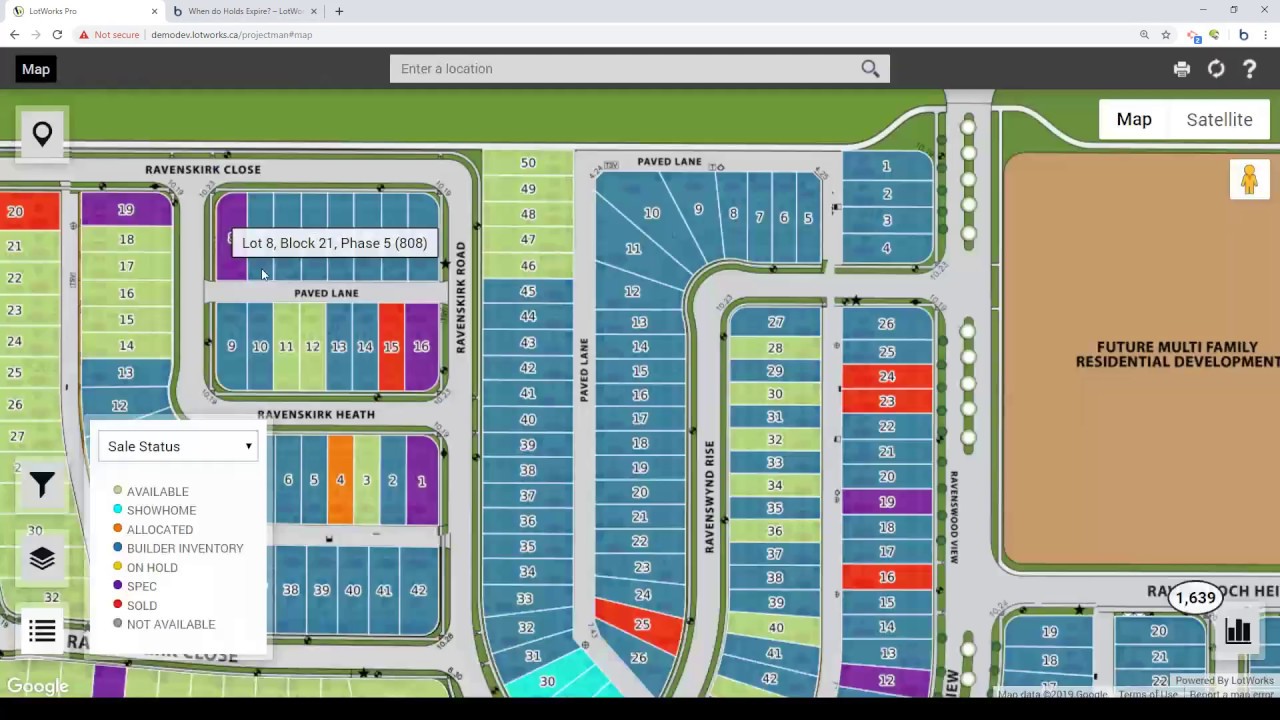 Builder Introduction to LotWorks - The Dashboard - YouTube