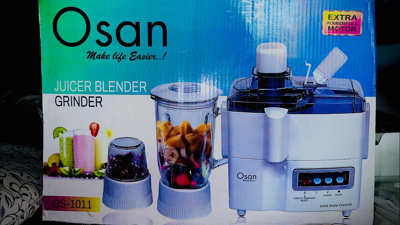 Osan Juicer Blender Grinder Machine | 3 in 1 Best machine | budget ...