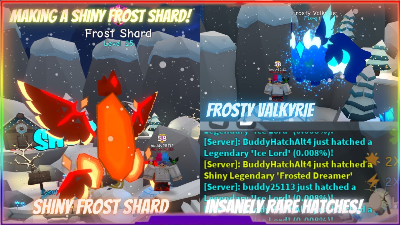 Making a SHINY Frost Shard! Claiming The Christmas Rewards And More ...