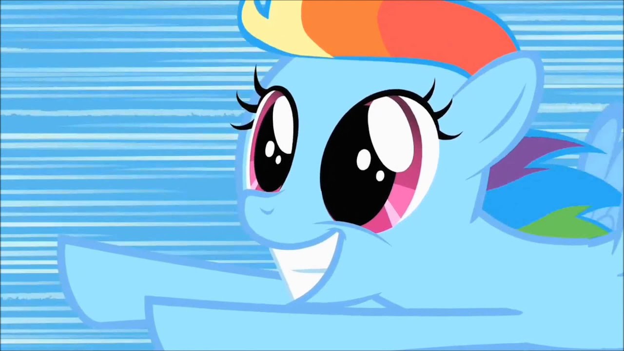 [PMV] - Rainbow Dash flies at the Speed of Sound - YouTube