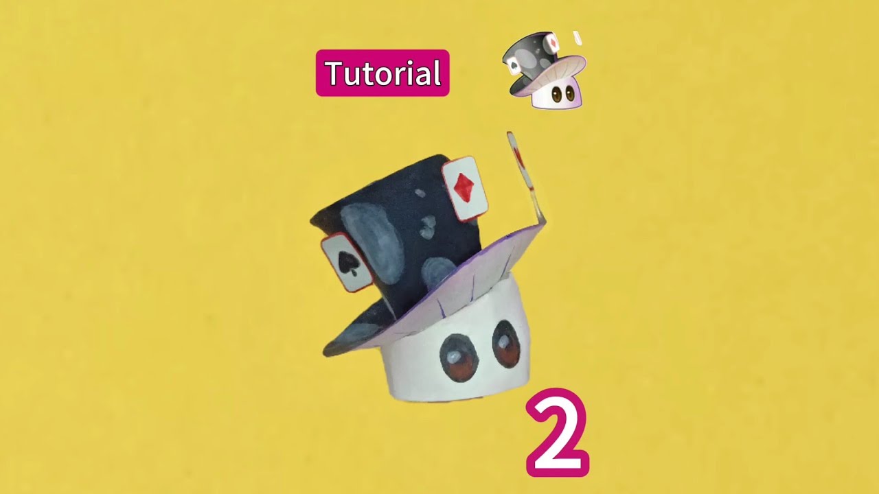 Tutorial Part 2: Paper Magic-shroom, Make a Magic-shroom from Plants vs ...