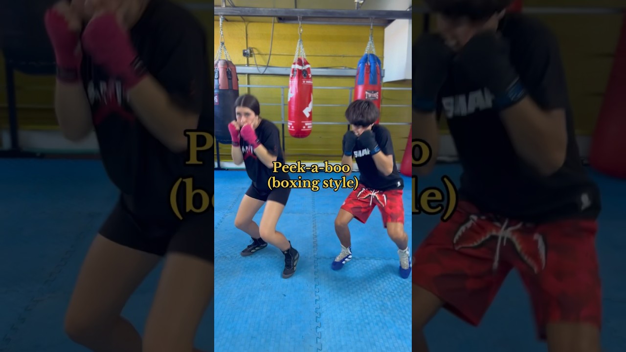 Estilo Peek-a-boo 🔝🔥 #boxing #style #peekaboo #tutorial #boxeo #parati ...