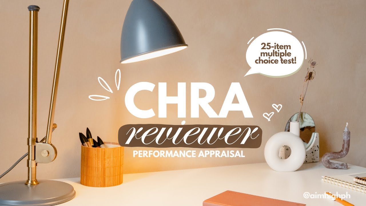 CHRA EXAM REVIEWER | Performance Appraisal | HREAP | Set A - YouTube