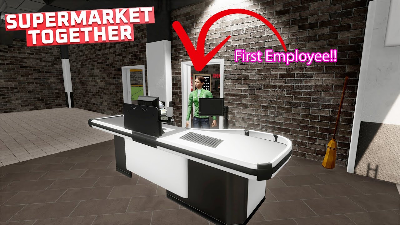 Leveling Up in Supermarket Together: Unlocking Our First Employee & New ...