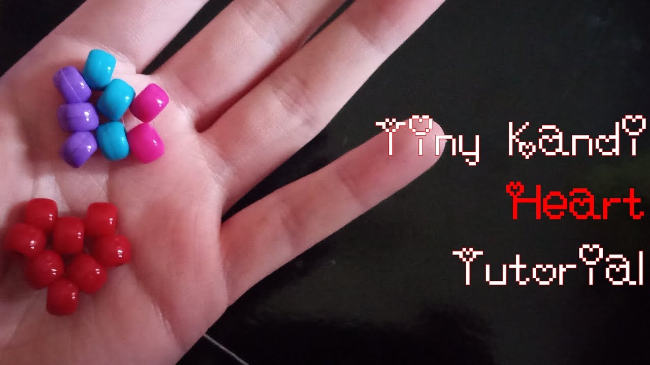 Tiny Kandi Heart Tutorial ️ | ItMakesKandi - YouTube