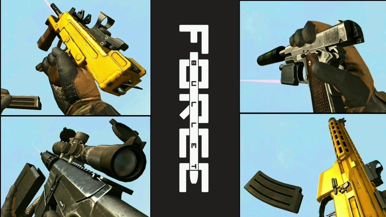 Bullet Force | All Reload Animations in 3 Minutes (Highest Graphics/No ...
